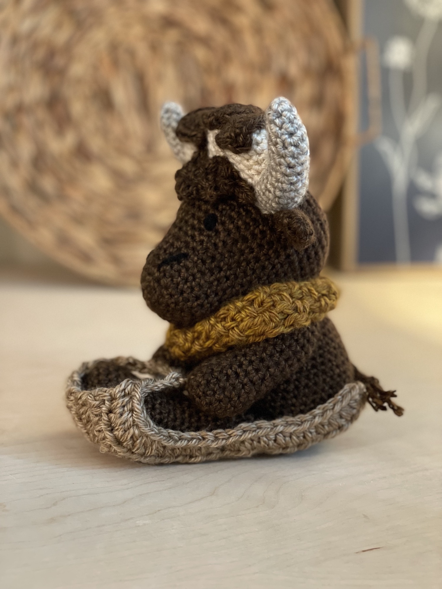 Graham the Bison – SarahDee Crochet